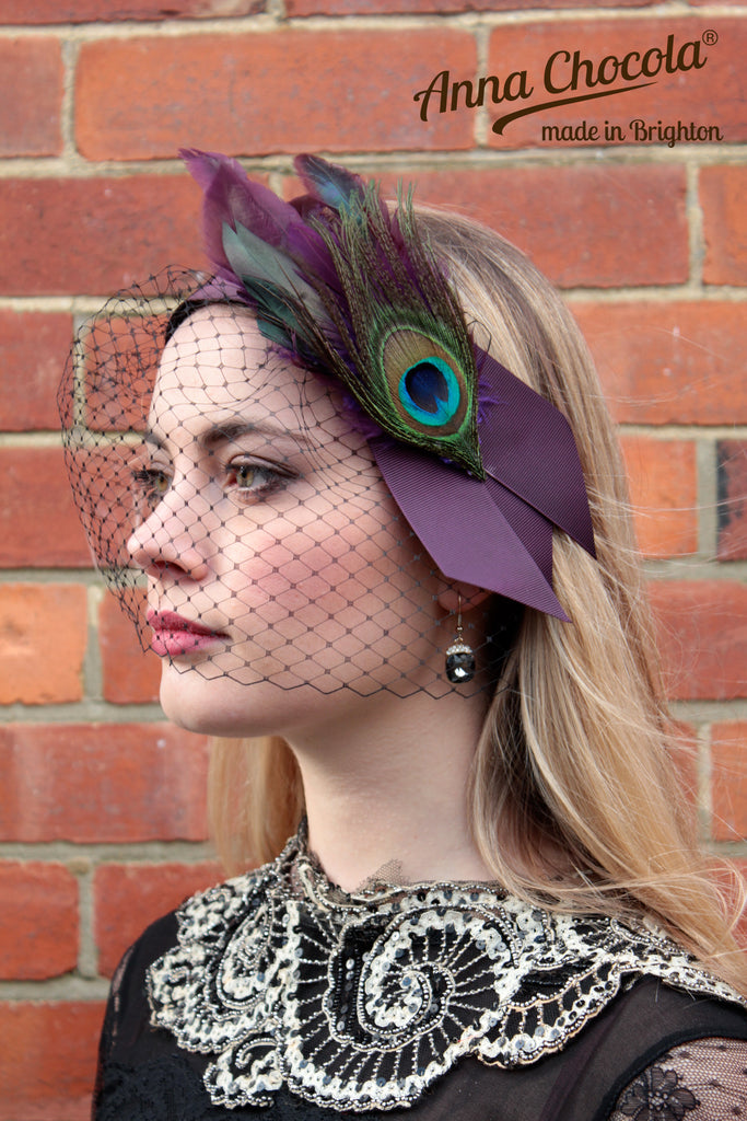 Flower & Feather Headpieces – Anna Chocola