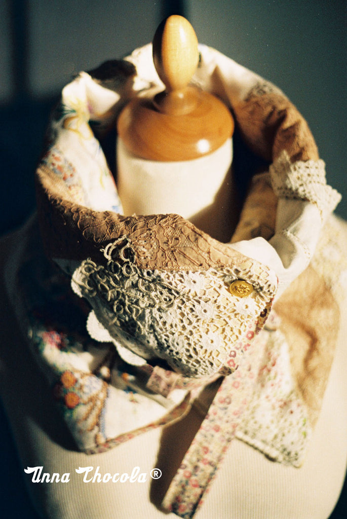 My Antique Lace Collar/Snood – Anna Chocola